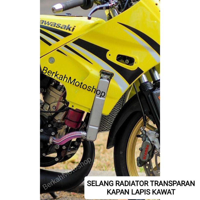 โปร่งใสหม้อน้ําญี่ปุ่น NINJA R RR SS SSR ZX150 KAWASAKI NINJA RR R ...
