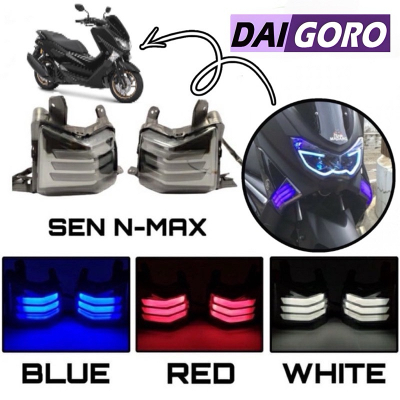 Nmax Sens Nmax ไฟเลี้ยวหน้า Led Nmax เก่า 2015-2019 คุณภาพดีที่สุด ...