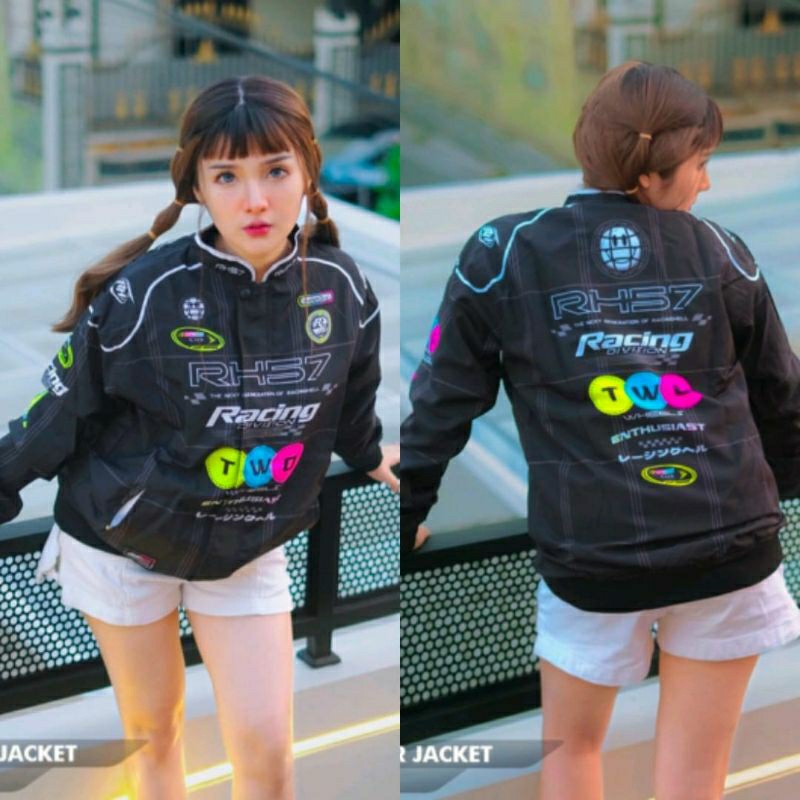 เสื้อแจ็คเก็ต Nascar RH 57 TWL รุ่นใหม่ล่าสุด วัสดุ Lotto หนา | Shopee ...