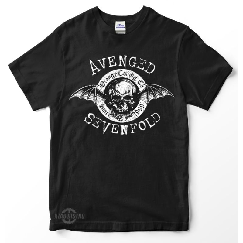 Avenged SEVENTFOLD orange country เสื้อยืดวงพรีเมี่ยมเสื้อยืดโลหะ a7x ...