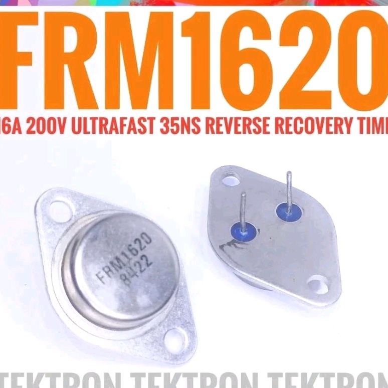 Diode FRM1620 Fast Recovery Time 16A 200V Rectifier 35nS NOS FRM 1620 ...