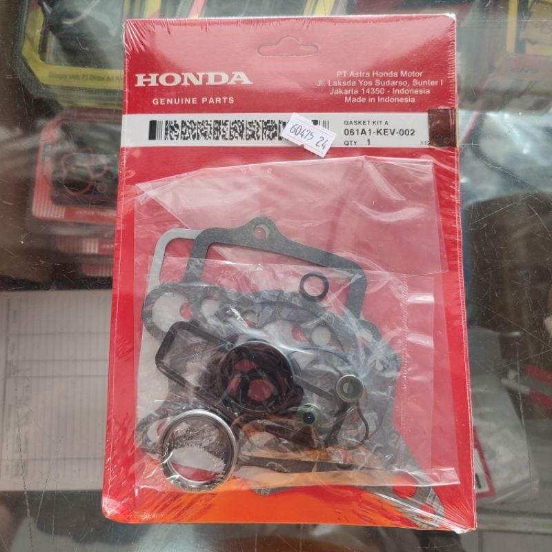 ชุดปะเก็น A 061A1-KEV-002 ปะเก็น Perpak Top Set ORI Honda Grand Prima Supra | Shopee Thailand