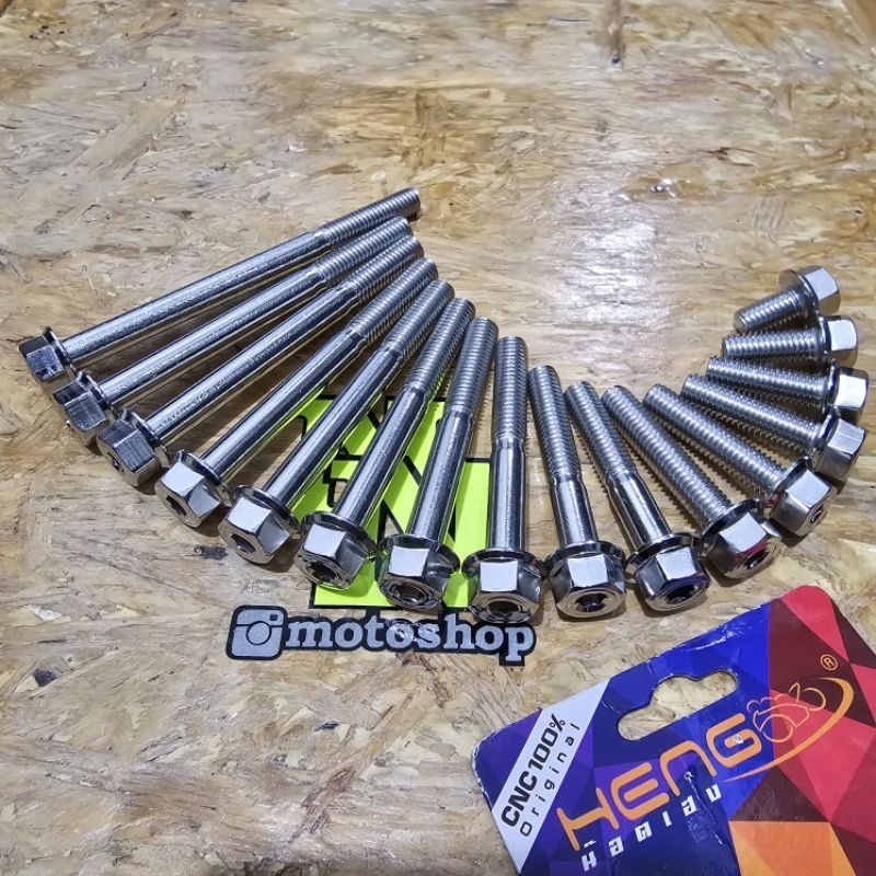 Bolt 12/m8 ความยาว 1 ซม . ถึง 12 ซม . probolt stainles 2 HEXAGON ประแจ ...