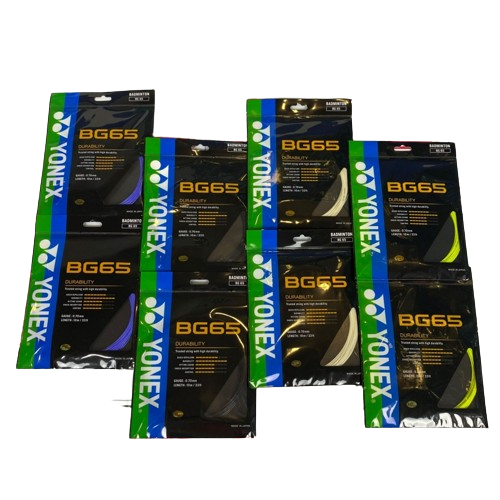 YONEX BG65 BADMINTON STRINGS - BG 65 SUNRISE CODE SP ORIGINAL แพ็คใหม่ ...