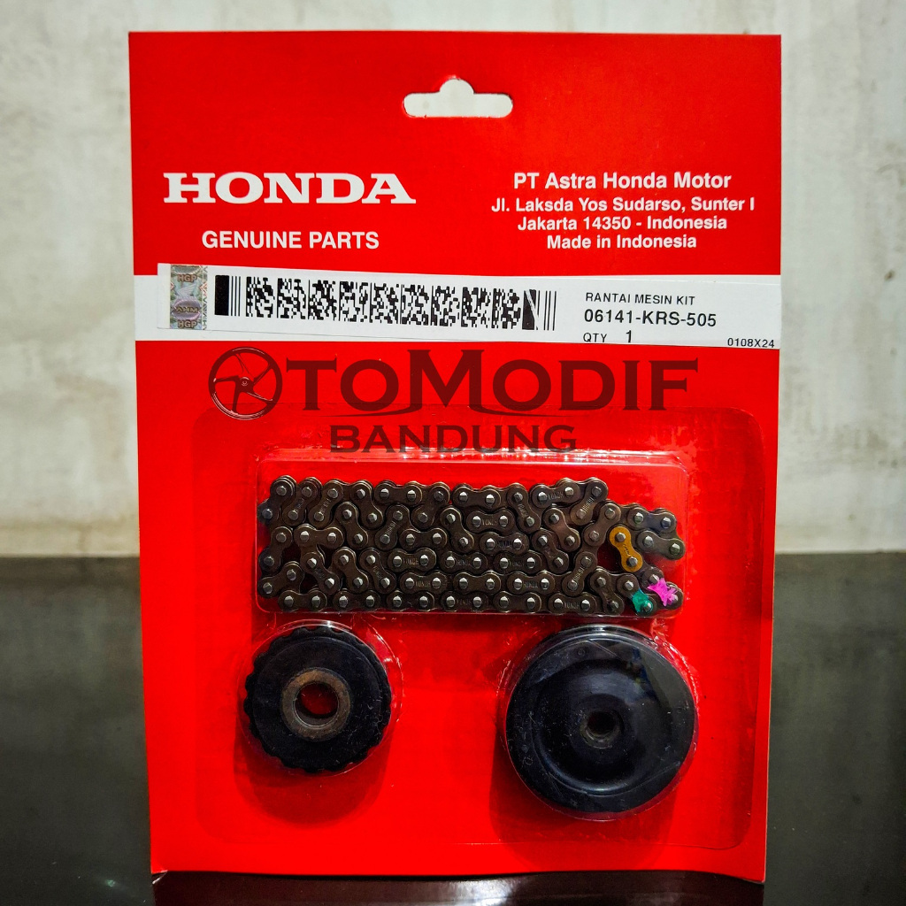 Keteng Chain Kamprat Set ORI AMH Honda SUPRA FIT, FIT NEW, LEGEND, REVO ...