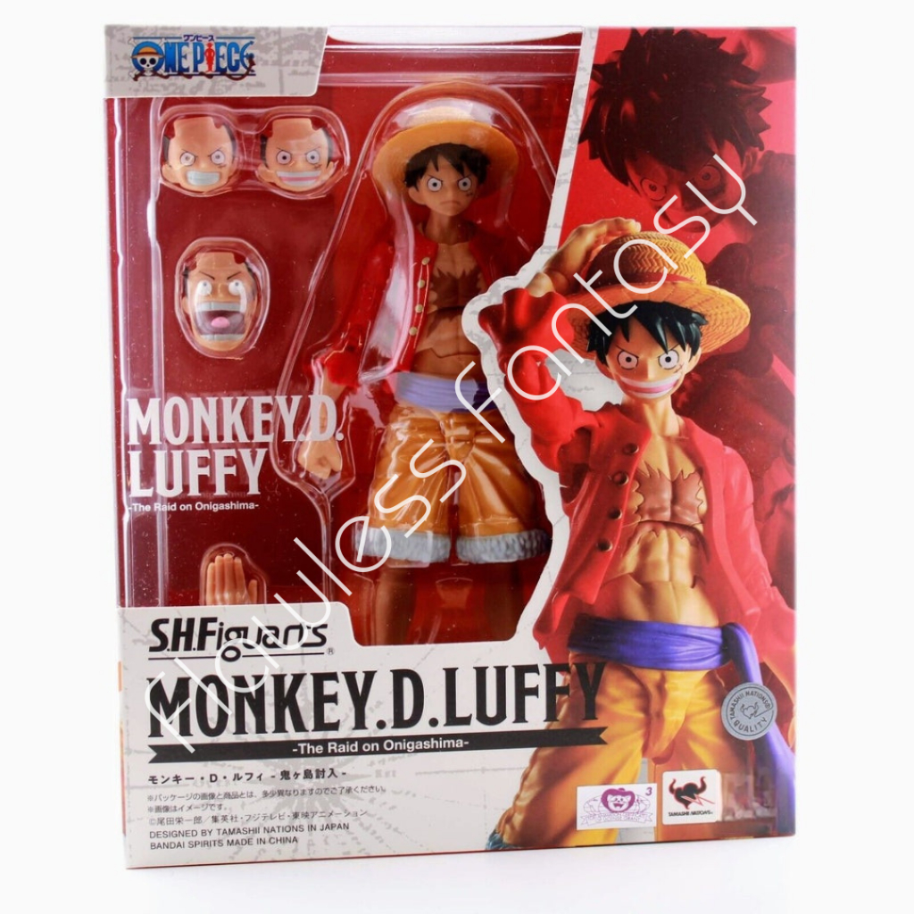 Shfiguarts SHF Monkey D Luffy One Piece The Raid on Onigashima Action ...