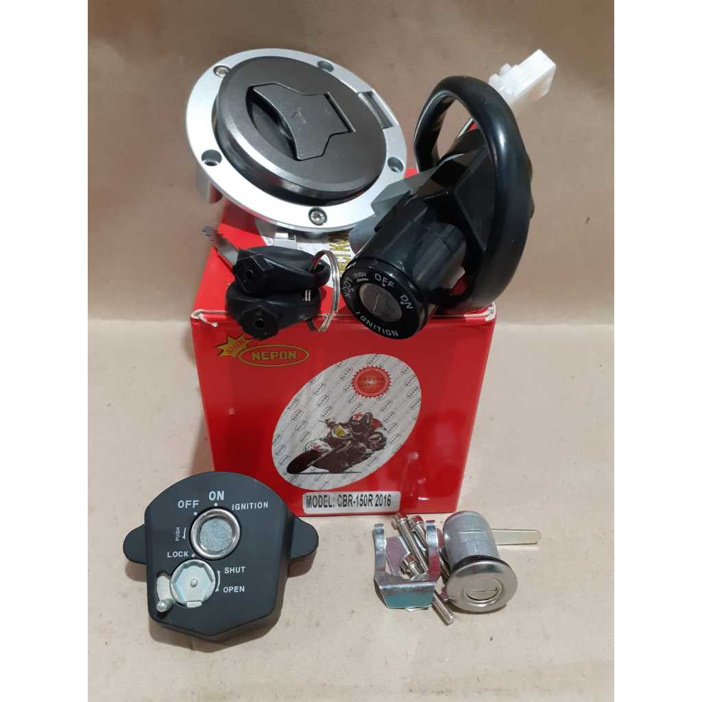 กุญแจจุดระเบิด ASSY PLUS TANK LID CB150R ใหม่ 2016 - 2018 LED A class ...
