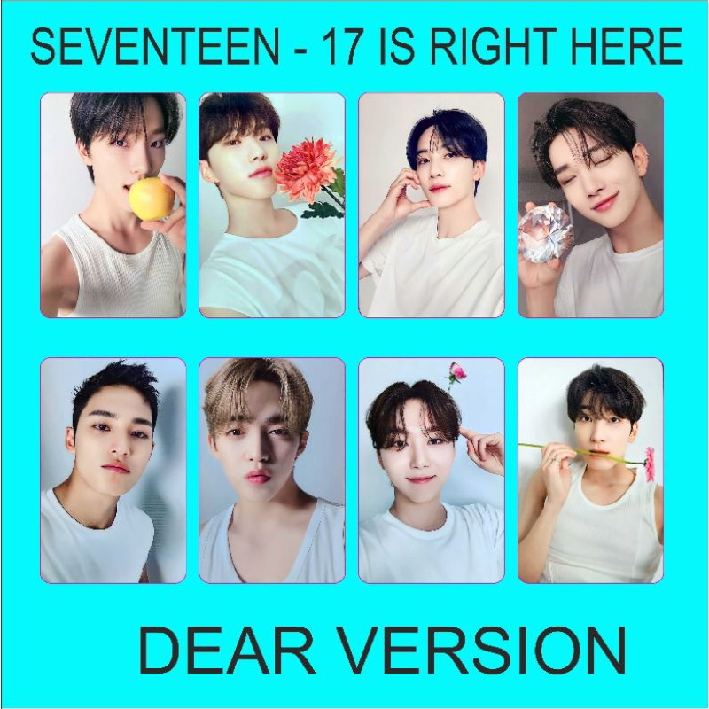 Seventeen 17 is Right Here Dear Version Photocard Kpop | Shopee Thailand