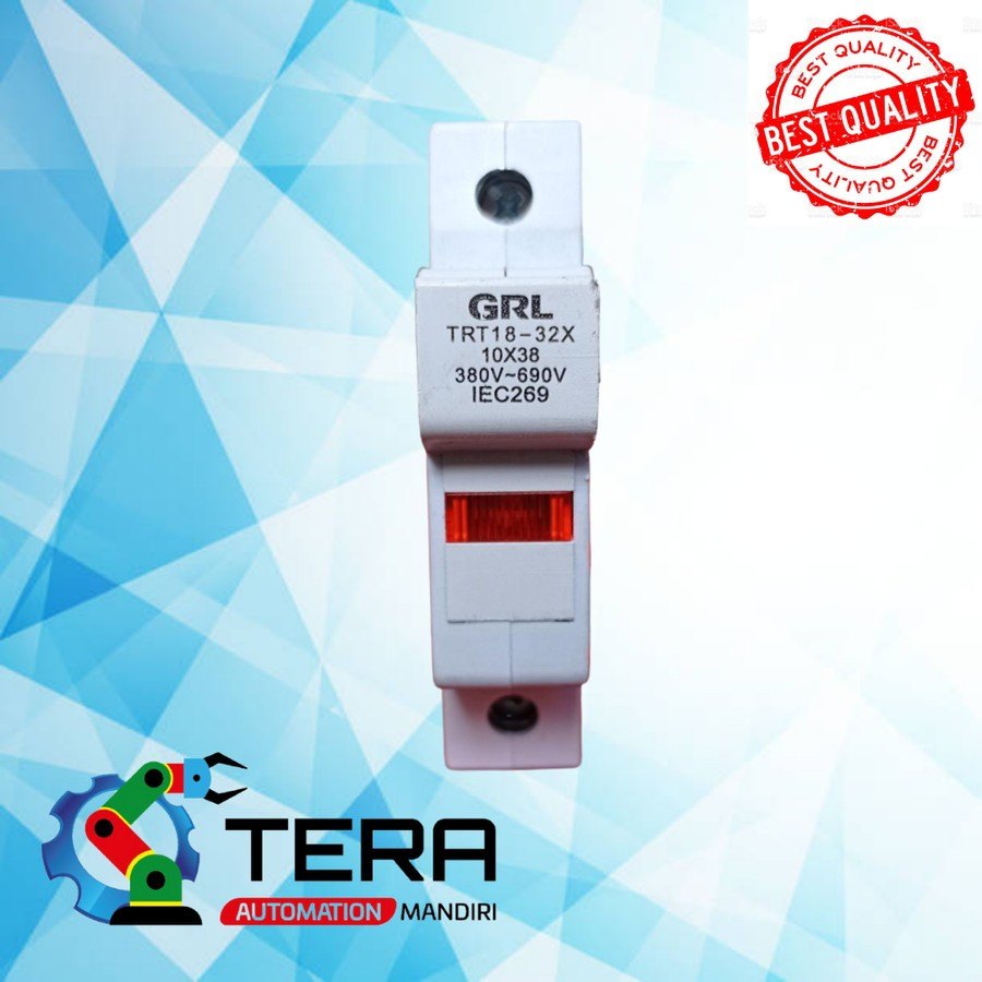ที ่ วางฟิวส ์ DIN RAIL Mounting RT18-32X 10x38 380V 32A | Shopee Thailand