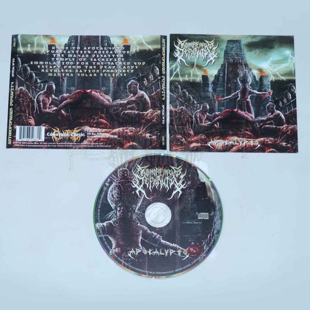 Cd - ANTHROPOPHAGUS DEPRAVITY - Apocalypto | Shopee Thailand