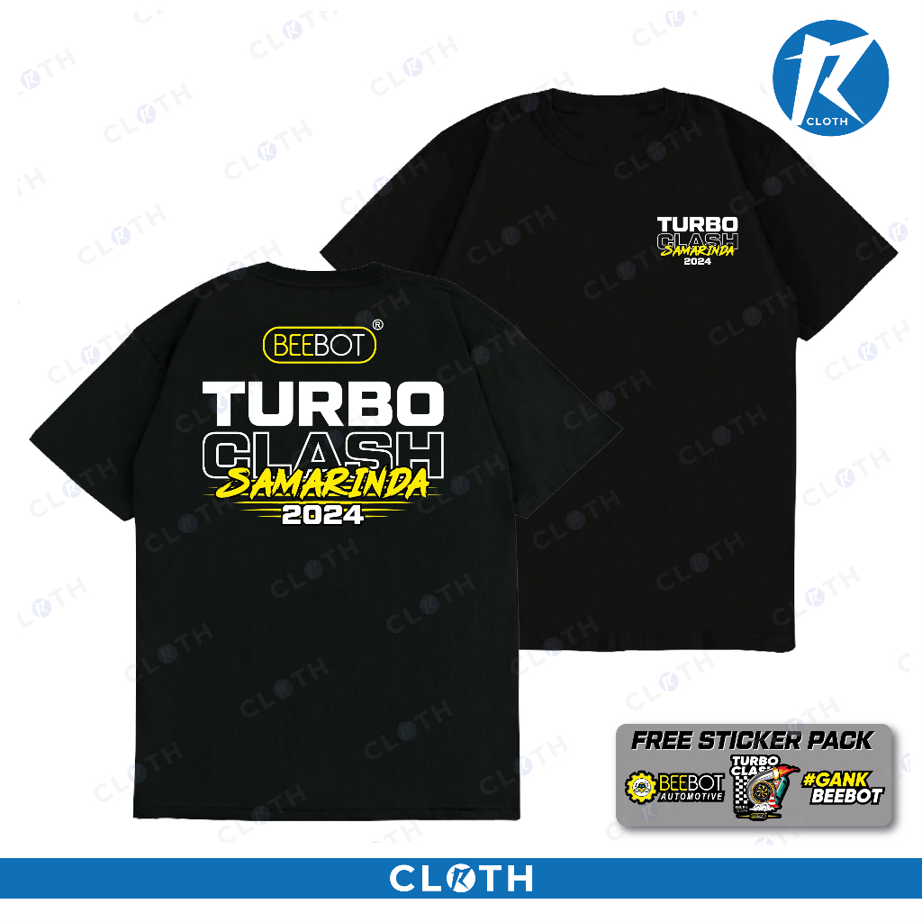 เสื้อยืด TURBOCLASH SAMARINDA PART 2 BEEBOT AUTOMOTIVE GANKBEEBOT ...