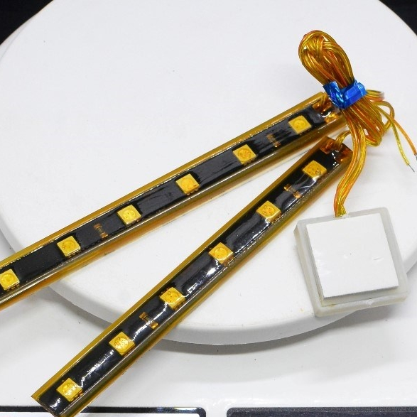 Mata Pac 2D Led Strip 12 ซม.ชุด Colorful 2 ชิ้น + รีเลย์ Led Strip 12 ...