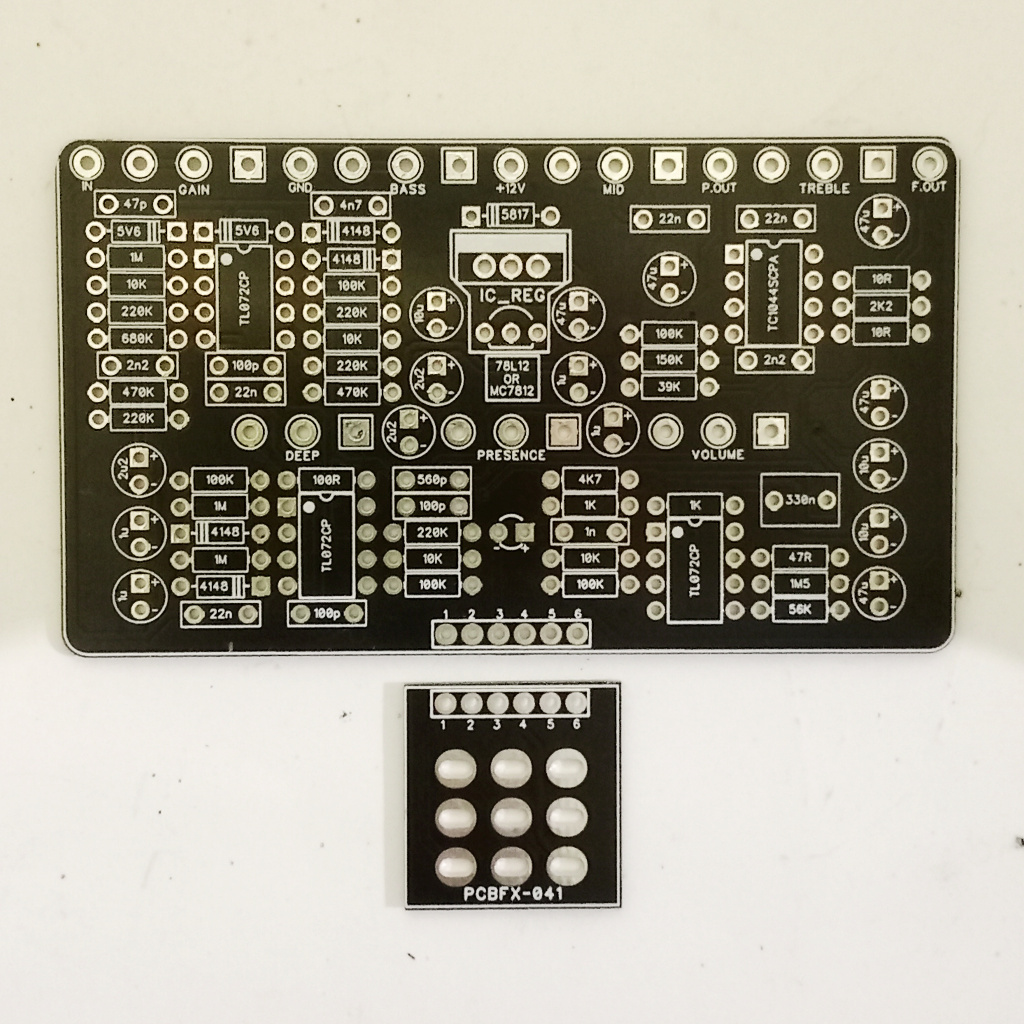 T-audio PCBFX-041 จาก Diezel VH4 VH-4 การบิดเบือนสูง PCB กีตาร์เหยียบ ...