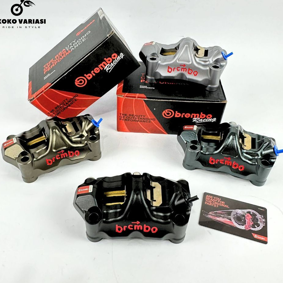 Brembo GP4 GP4RX 4 ลูกสูบ Caliper ชุด Cnc เต็ม Pangkon ninja mp tiger Brembo Caliper | Shopee ...