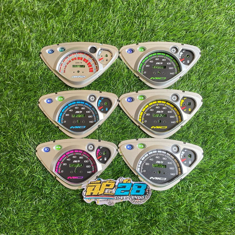 ฟิลิปปินส์รุ่น SPEEDOMETER PLUS SILVER FRAME สําหรับ MIO SPORTY 5TL และ ...