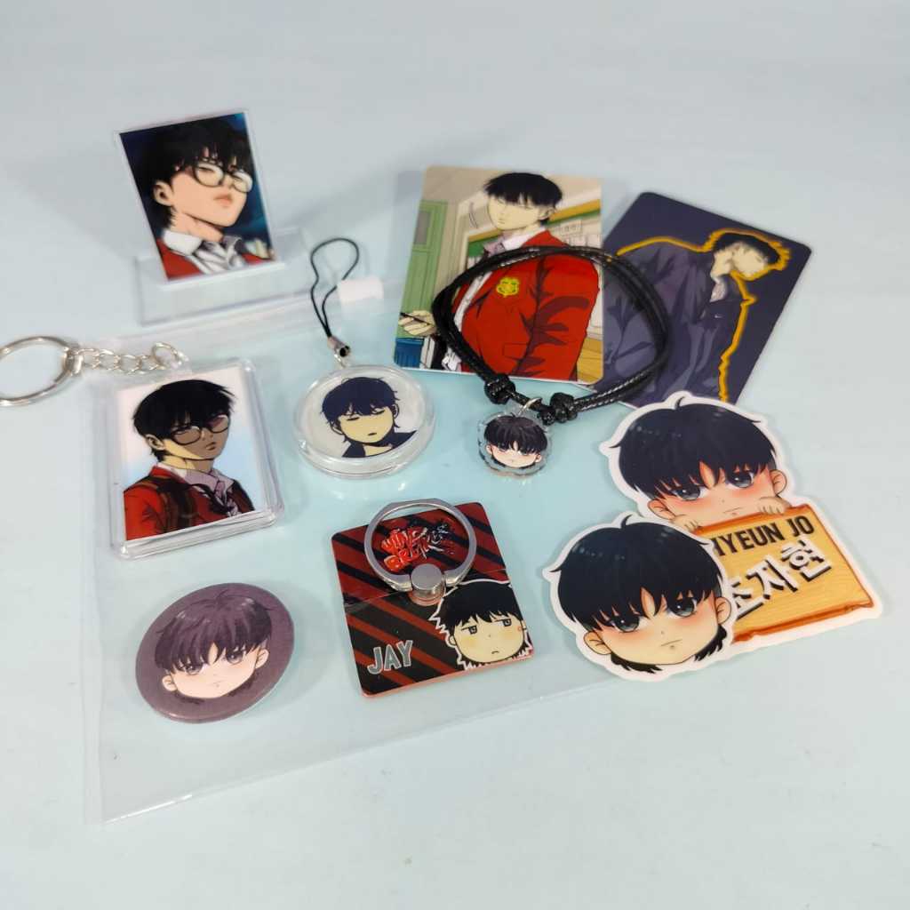 Hampers Aesthetic Webtoon Wind Breaker - Jay joo Character Cute Gift ...