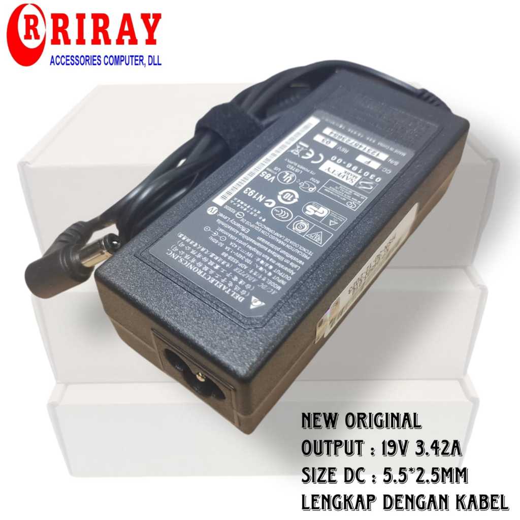 Axioo NEON MNC MLC M72X M73X M720 19V 3.42A 65W แล็ปท็อป CHARGER อะแดป ...