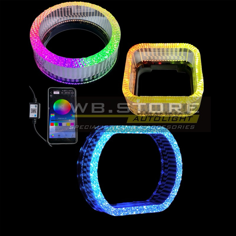 SHROUD WRGB AES ICC VINYX 5D GLORY CRYSTAL 1.5 นิ้ว 2.5 นิ้ว 3 นิ้ว ...