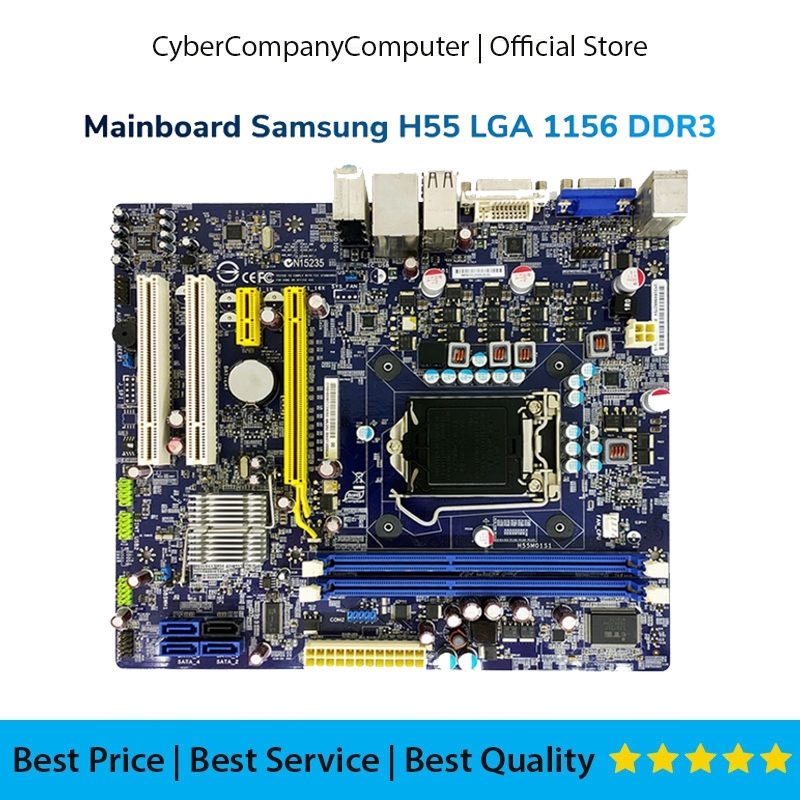 Intel H55 Samsung LGA 1156 DDR3 รองรับเมนบอร์ด Gen1 | Shopee Thailand