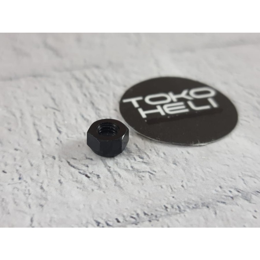 สีดํา M4 Hex Locknut Anti Slip ทนไนลอนใส่ล็อค Nut CW | Shopee Thailand