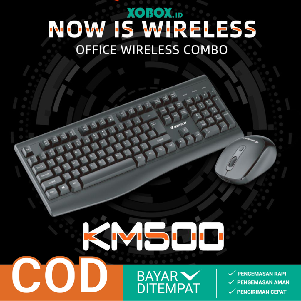 ชุดคีย์บอร์ดไร้สาย + เมาส์บลูทูธ KM500 Jertech Ergonomic ปลั๊กแอนด์เพล ...