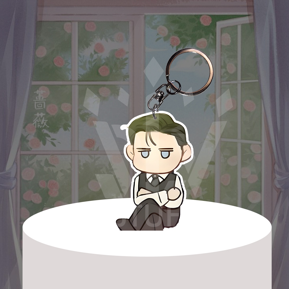 พวงกุญแจ GANTUNGAN Manhwa Webtoon Serena / โซ่ HP - Chibi Eiser Greyon ...