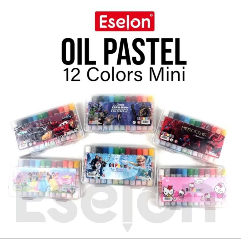 Crayon MINI Echelon / Oil Pastel / Crayon Echelon 12 สี | Shopee Thailand