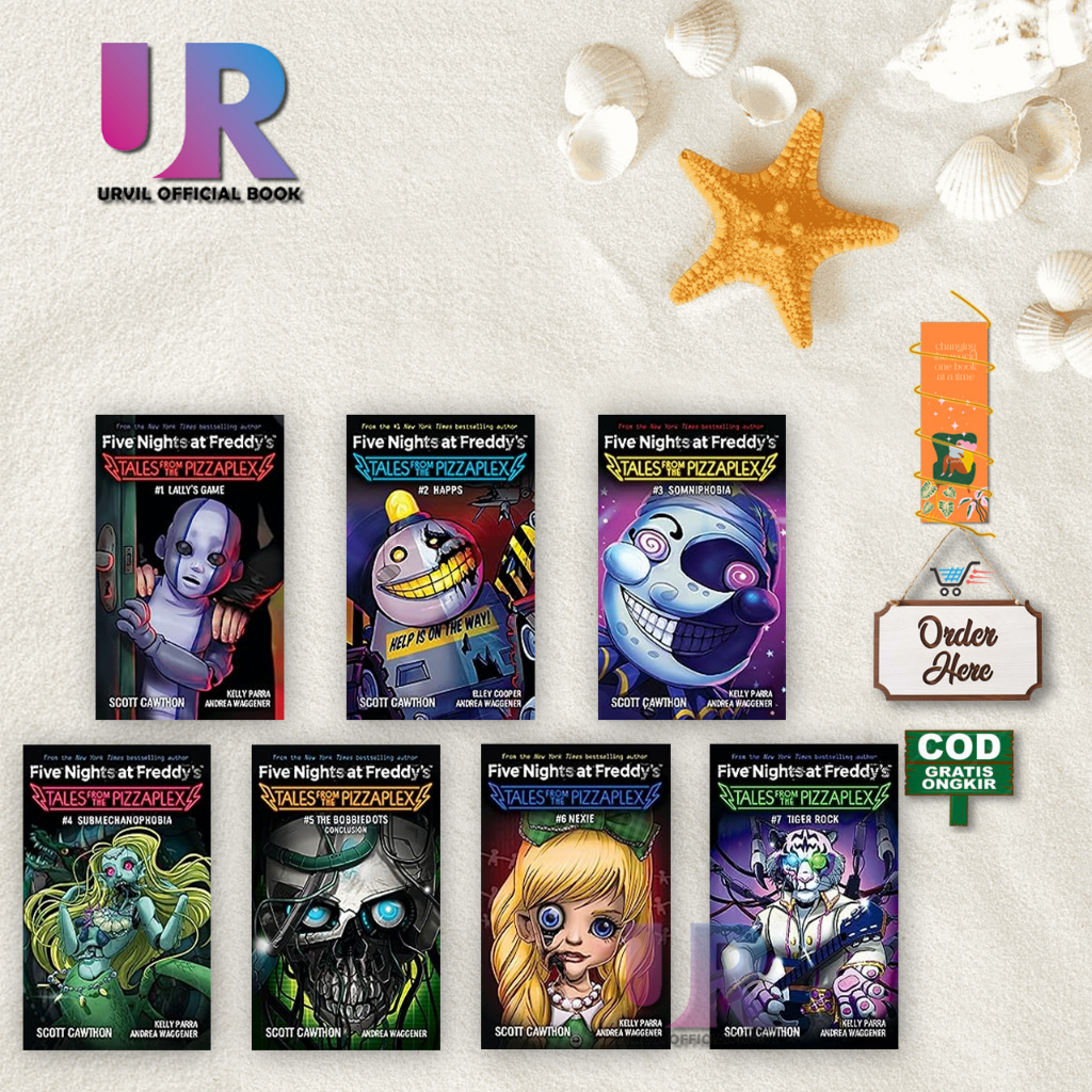 Five Nights at Freddy's: Tales from the Pizzaplex (8 book series) โดย ...