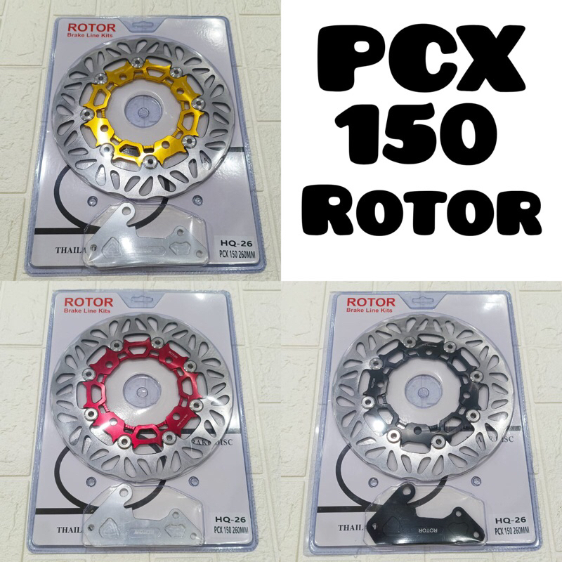 Pcx 150 WIDE PLATE ROTOR ลอย CNC DISC BRAKE FRONT 260 มม.honda PCX 150 ...