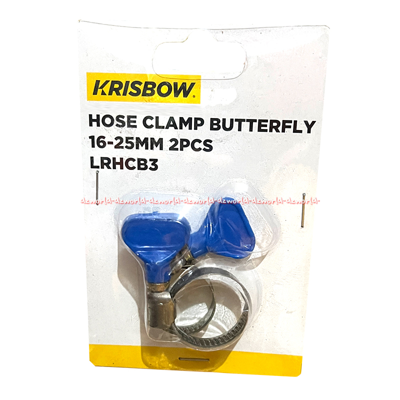 Krisbow ท่อ Clamp ผีเสื้อ 2 ชิ้น 16-25 มม.แก๊สแคลมป์วาล์วเครื่องมือท่อ ...
