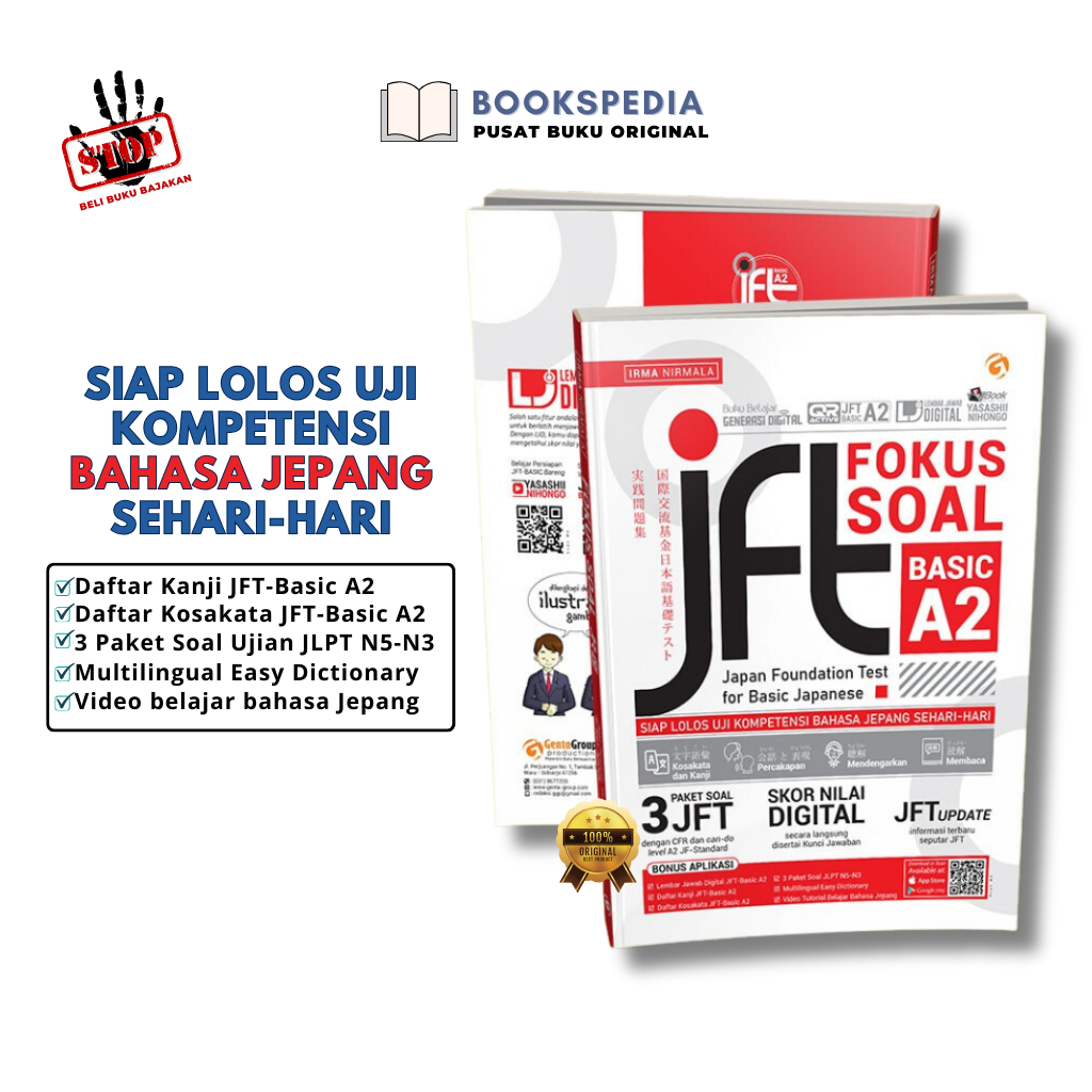 Jft FOCUS BOOK JFT BASIC A2 QUESTIONS (FOUNDATION TEST BOARD) | Shopee ...