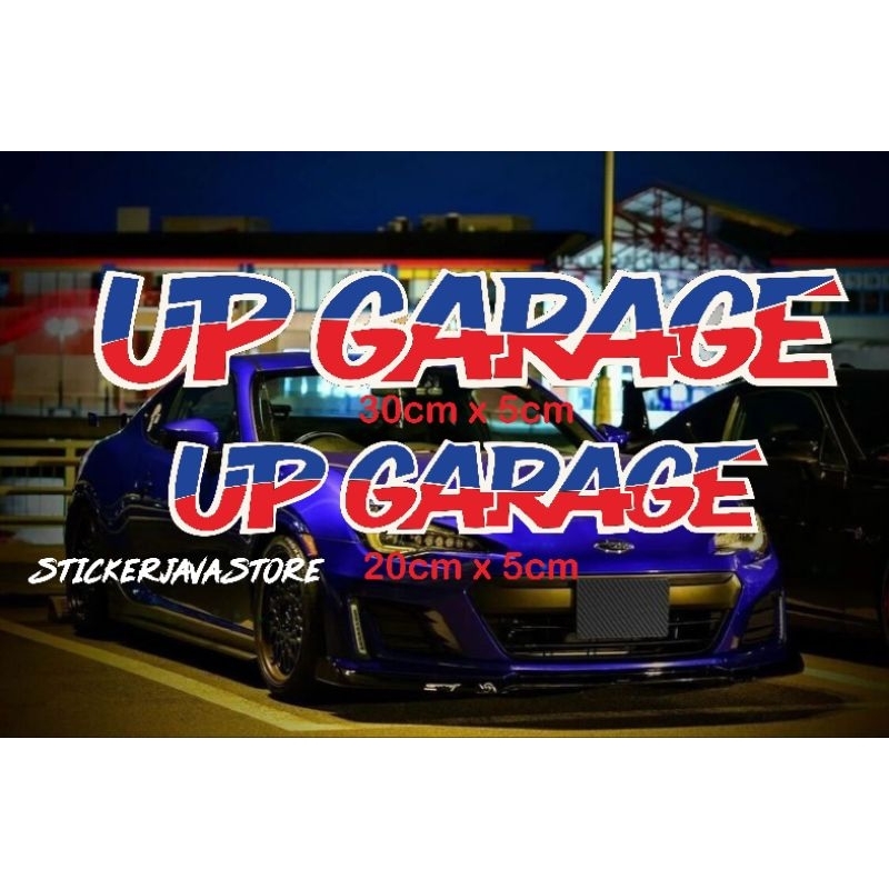 สติ๊กเกอร์ติดรถ CUTTING UP GARAGE STICKER | Shopee Thailand