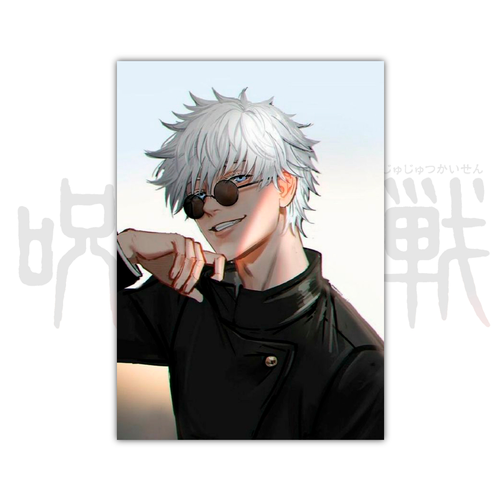 โปสเตอร์อนิเมะ Jujutsu Kaisen Gojo Satoru A5 | Shopee Thailand