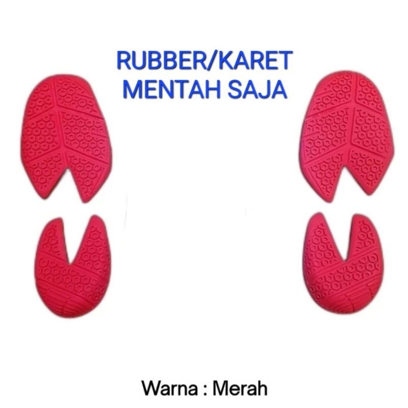 Dm-12 แบดมินตันเทนนิสวอลเลย์บอลรองเท้า Outsole (RUBBER Gum/RAW RUBBER ...