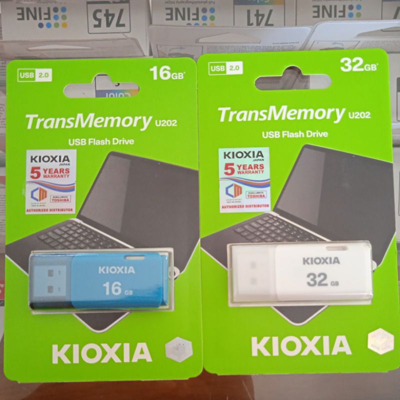 แฟลชดิสก์ Kioxia flashdisk 16gb 32gb toshiba แบบดั้งเดิม | Shopee Thailand