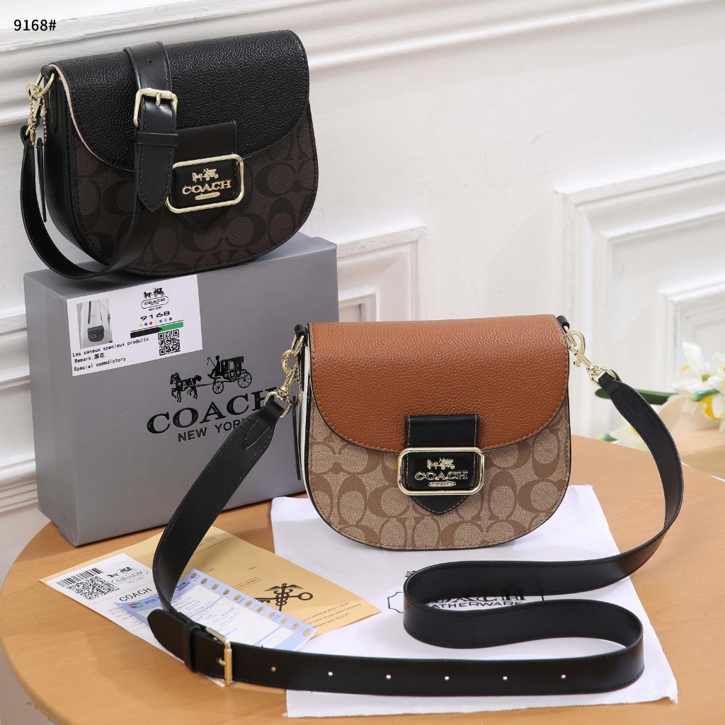 Coach 9168 กระเป๋าสะพายข้าง | Shopee Thailand