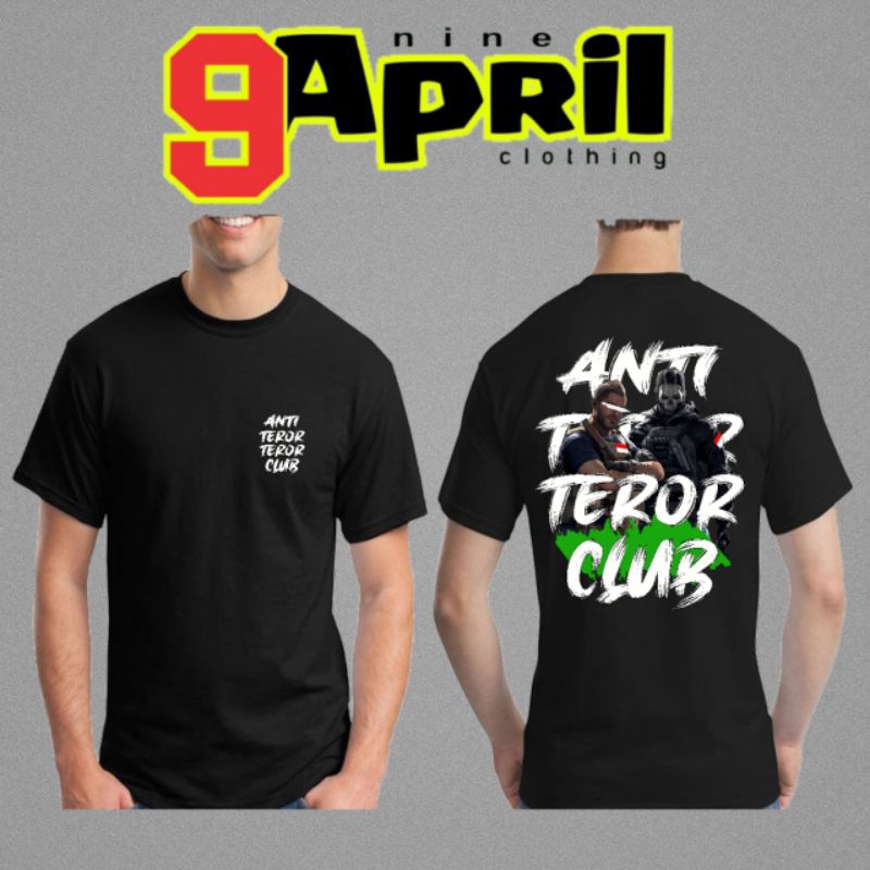 ใหม่ล่าสุด เสื้อยืด ANTI Terror CLUB | Shopee Thailand