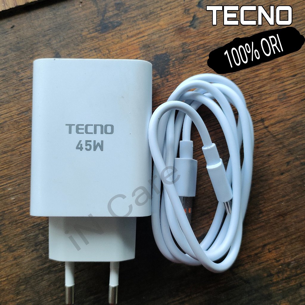 เครื่องชาร์จ TECNO POVA 4 Pro/TECNO POVA 5 ชาร์จเร็ว 45W. ต้นฉบับต้นฉบับต้นฉบับ | Shopee Thailand