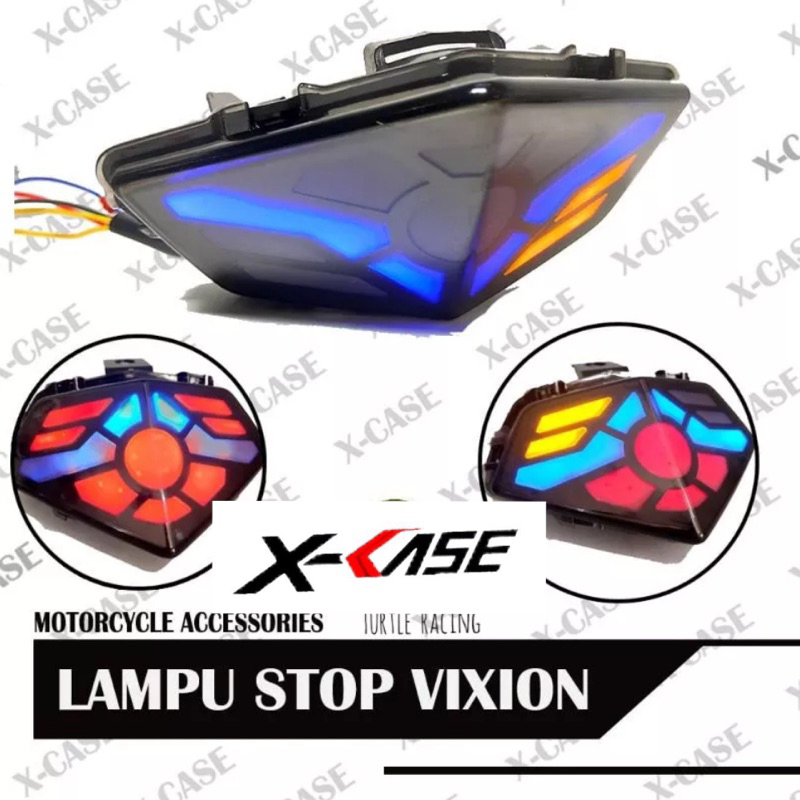 ไฟหยุด Led 3in1 สําหรับรถจักรยานยนต์ Yamaha Vixion NVA Vixion NVL ...