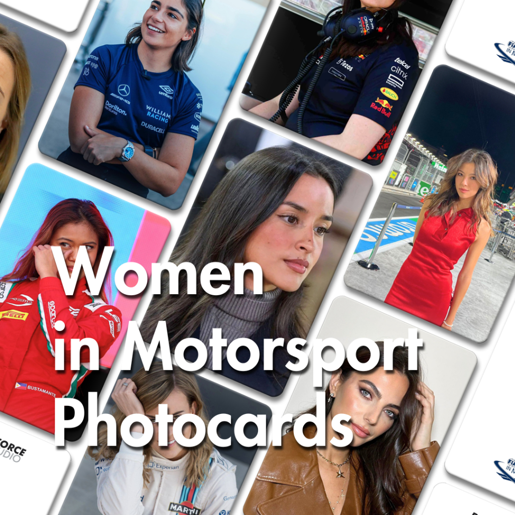 โฟโต้การ์ด F1 Wags สูตร 1 ผู้หญิงใน Motorsport Edition [Downforce ...