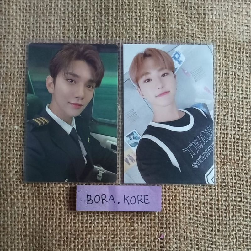 (bundle) โฟโต้การ์ด Joshua JS Seventeen SVT Fanclub 5th Carat Pilot PC ...