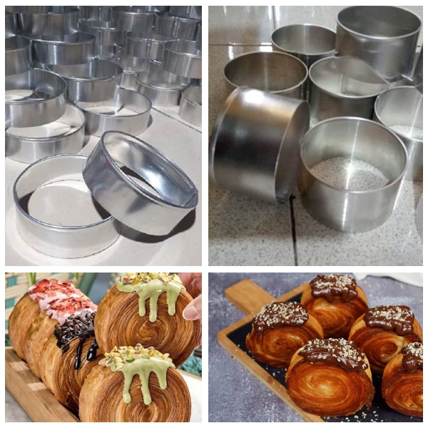 ROUND BREAD RING / BURGER RING / เค้ก MOLD / เครื่องตัดแหวน / BREAD ...