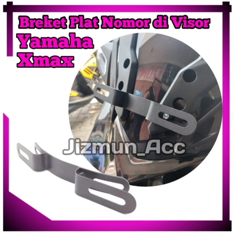 Yamaha XMAX OLD XMAX CONNECTED Number Plate Bracket Nopol Bracket On ...