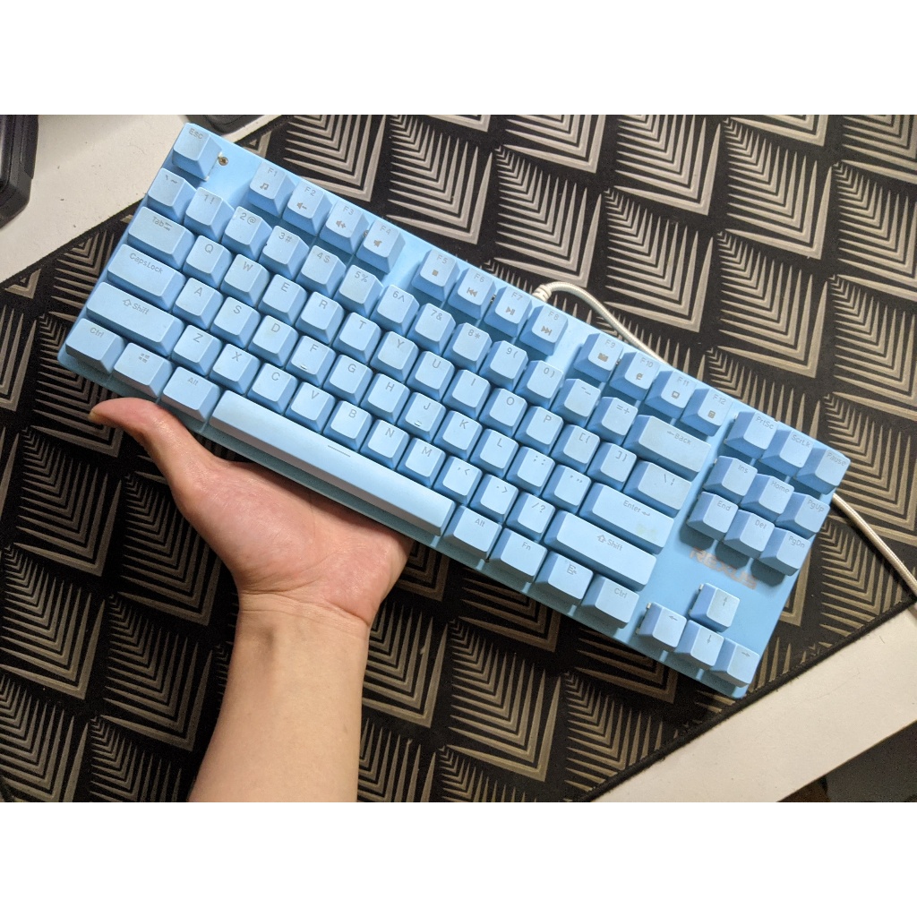 Rexus Legionare MX9 RGB Mechanical Keyboard Blue Variant - สวิตช์สีแดง ...