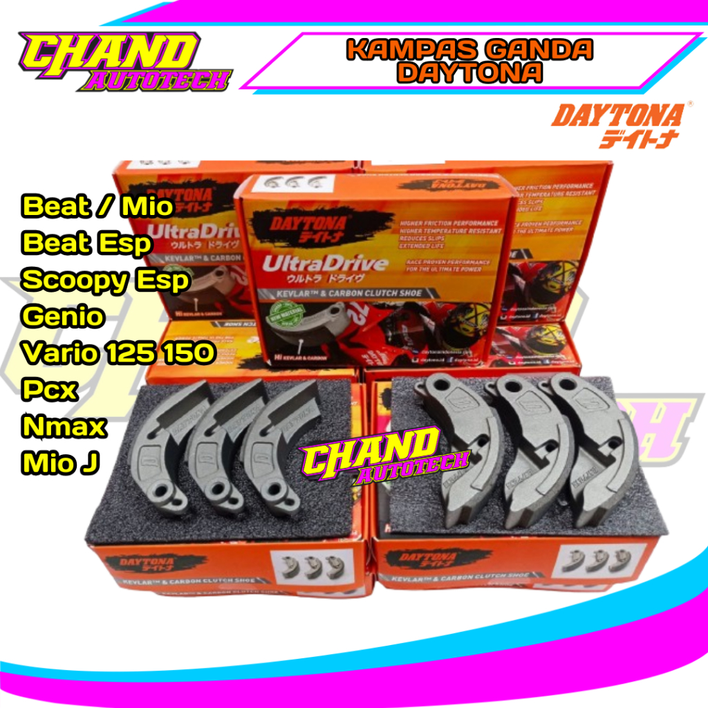 Double Camping DAYTONA Vario 150 Nmax Pcx Beat Deluxe Genio Scoopy Aerox Mio Karbu Mio J Vario ...