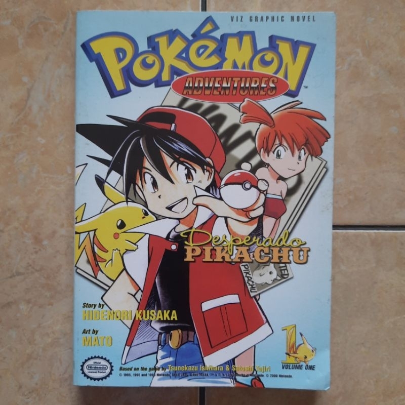 Komik Import Viz Graphic Novel Pokemon Adventures Vol 1 Desperado ...