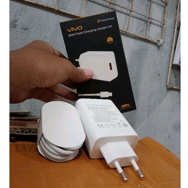 ที่ชาร์จ VIVO IQOO 11/Z7/Z7X/X7/X80 PRO ชาร์จเร็ว ของแท้ (80W) | Shopee Thailand