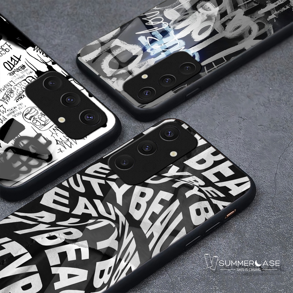 A167 เคสโทรศัพท์มือถือแบบแก้วนิ่ม แวววาว ลายแอปสแตรกท์ AESTHETIC ...