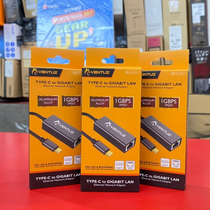 อะแดปเตอร์แปลง USB 3.0 เป็น LAN VENTUZ | Shopee Thailand