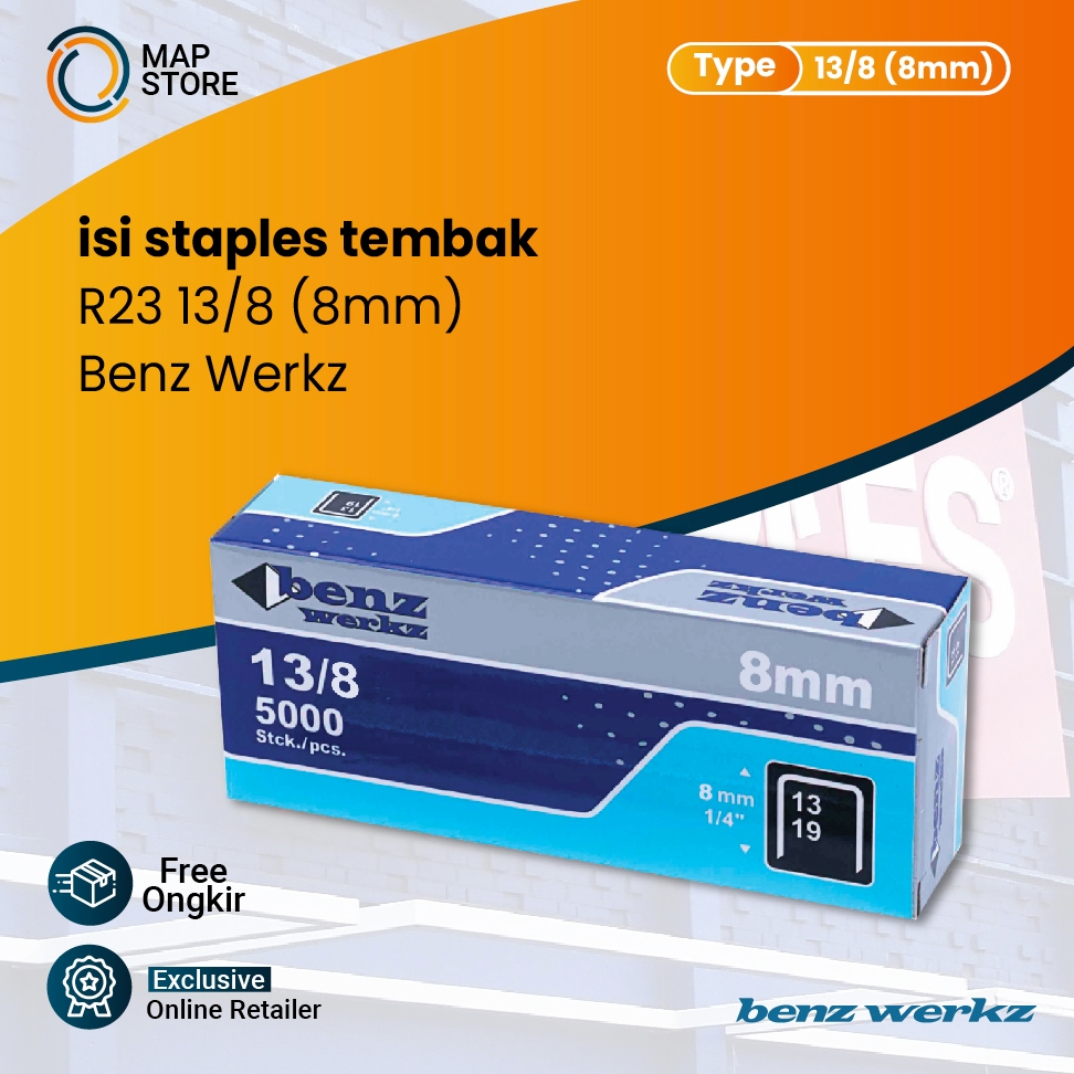 เติมลวดเย็บกระดาษ 13 8 / Refill Stapler Steples Shoot R23 8 mm 13/8 ...